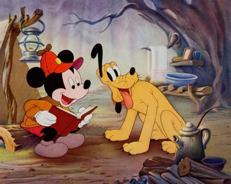 Animation Art Relating To Mickey Mouse