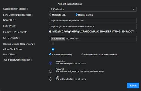 Configuring Microsoft Entra Id Sso
