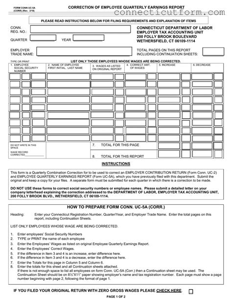 Fill Out Your Uc 2 Connecticut Template Online — All Connecticut Forms