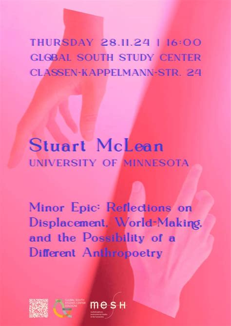 Talk Minor Epic Reflections On Displacement World Making And The Possibility Of A Different