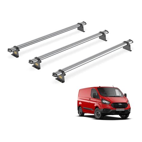 Ford Transit Custom Roof Rack For 2013 2024 Gen1 H1 3x Bars Van Guard