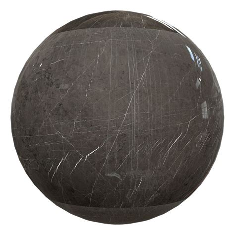 Graphite Brushed Marble Texture