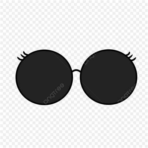 Black Glasses Silhouette Png Images Cute Black Glasses Black Glasses