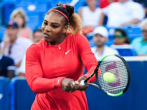 Cincinnati Open Serena Williams Makes Winning Start But Johanna Konta