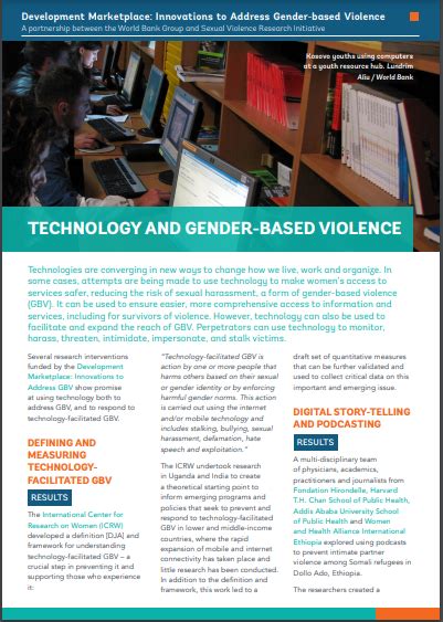 Technology And Gender Based Violence Svri