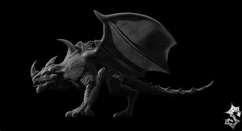 Pangetor Draker Figure 3d Pringter 3d Model 3d Printable Cgtrader