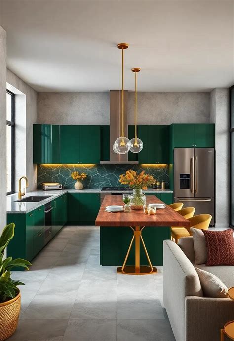 Elevate Elegance Discover The Allure Of Forest Green And Gold Luxury