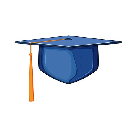 School Graduation Hat Cartoon Vector Illustration 28080172 Vector Art At Vecteezy