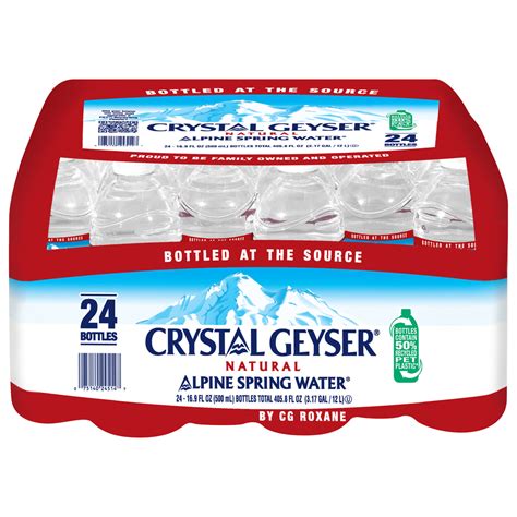 Crystal Geyser Alpine Spring Water Alpine Spring Spring Water Main