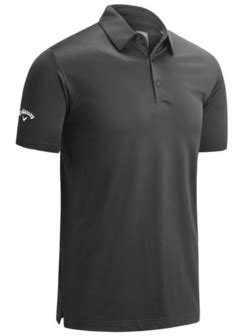Callaway Heren Golfpolo Asphalt Comfort And Stijl Verkoelend Golfdiscountstore