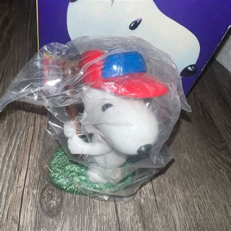 Other Snoopy Sports Snoopy With A Bat Poshmark