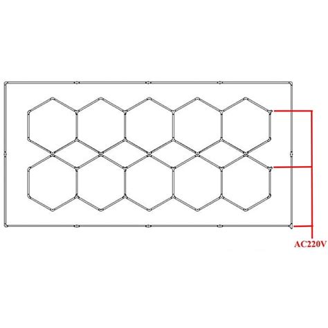 Honeycomb Led Light For Workshop Zt1048