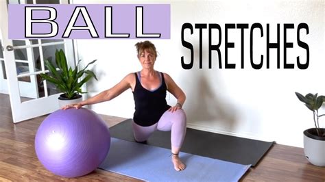 Yoga Ball Stretches Best Yoga Ball Exercises Ajruz
