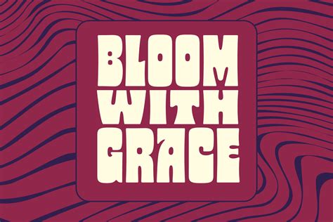 Glaw Psychedelic Typeface Variable Fonts On Behance