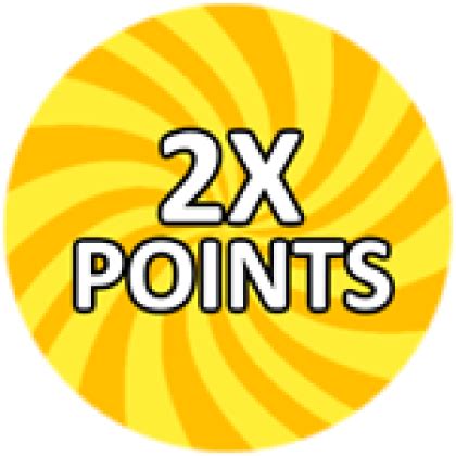 2x Points Roblox