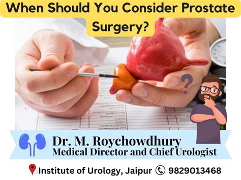 When Should You Consider Prostate Surgery
