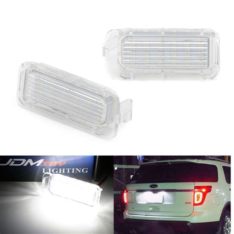 Oem Replace 18 Smd Led License Plate Lights For Ford Explorer Escape F