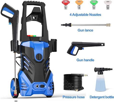 High Performance Brushless Powerful Electric Pressure Washer 3500 Power