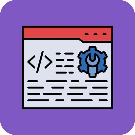 Premium Vector Coding Icon