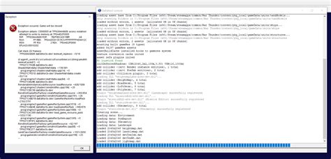 CDK Error Exception Occured Access Violation CDK Problems Advice War Thunder Official