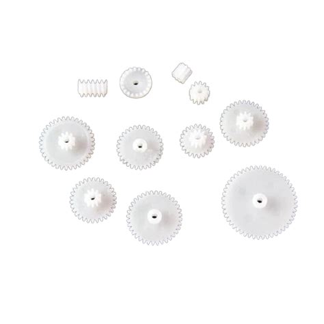 11 Types Of Assorted Plastic Gears Kit