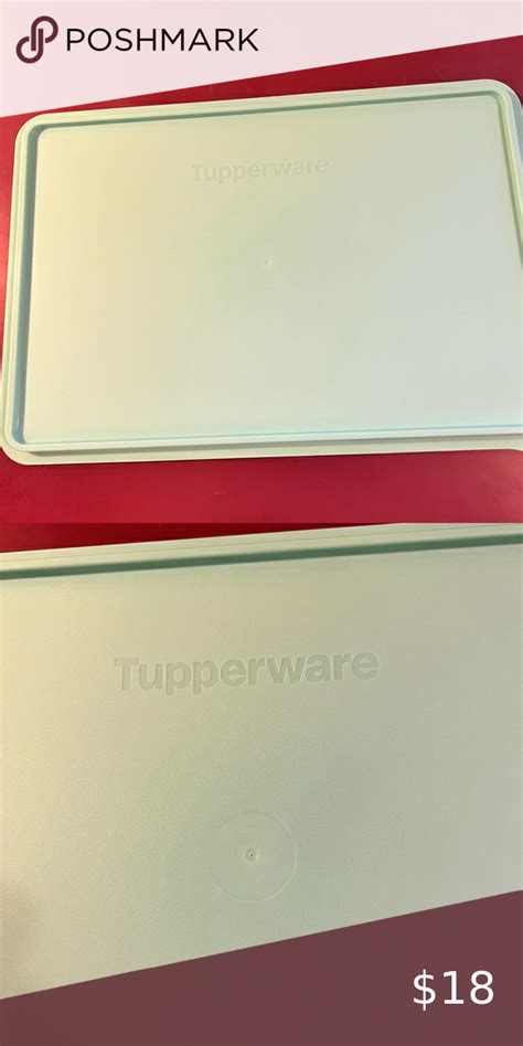 Rectangular Tupperware Replacement Lid Tupperware Rectangular Lidded