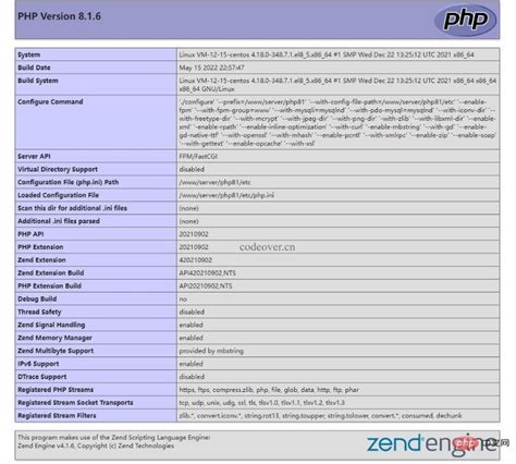 detailed steps to compile install and configure php8 in centos php8 php cn