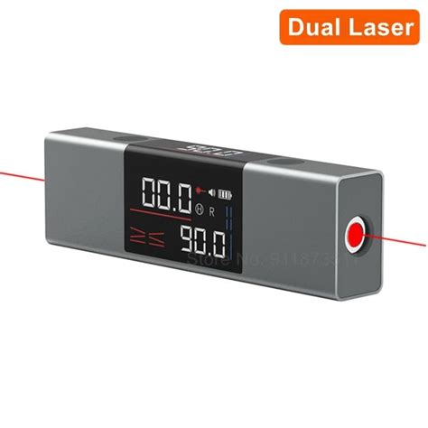 🔥2 In1 Laser Angle Ruler Protractor Uber7