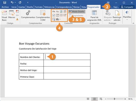 Formularios Customguide