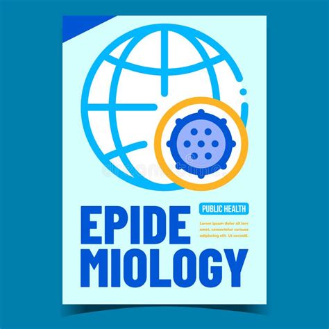 Epidemiology Creative Promotional Banner Vector Stock Vector Illustration Of Flyer Microbe