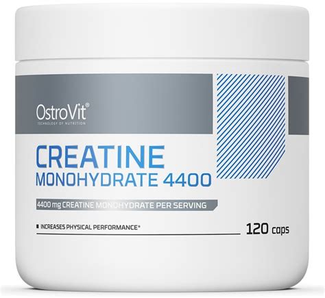 Креатин моногидрат OstroVit Creatine Monohydrate 4400 120 капсул ...