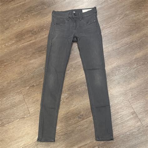 Rag And Bone Jeans Rag Bone Charcoal Skinny Jeans Poshmark