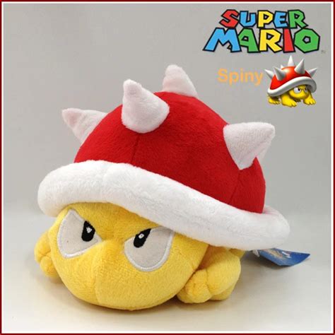 Super Mario Bros Spiny Koopa Plush Soft Toy Doll Stuffed Animal 8 £15