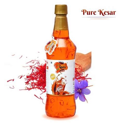 Kesar Flavoured Sharbat At Best Price In Surat By Jeni Syrup Id 26758004948