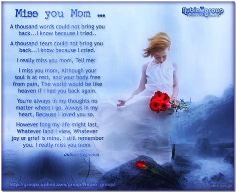 Loving N Missing U Mom Miss You Mom Quotes Mom In Heaven Quotes