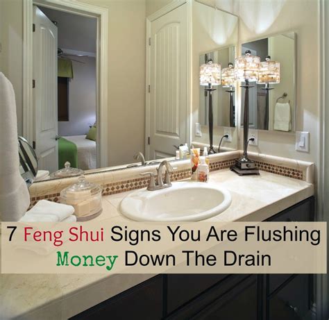 7 Feng Shui Signs You Are Flushing Money Down The Drain Bathroom