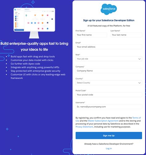 How To Create A Free Salesforce Developer Edition Org Courses