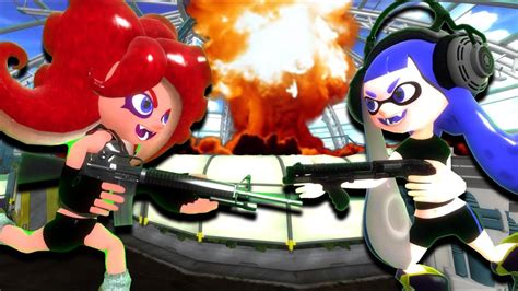 Splatoon But With Actual Guns Youtube