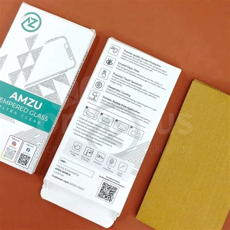 Multicolor Offset Sbs Paper Tempered Glass Packaging Box For Screen