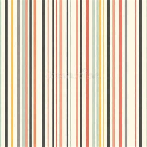 A Retro Pinstripe Pattern Where Thin Colored Lines Alternate In A