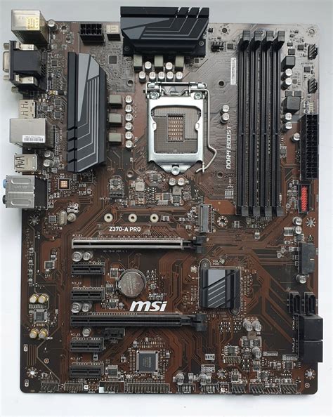 Płyta główna MSI Z370-A PRO ATX działa - 13843869635 - oficjalne ...