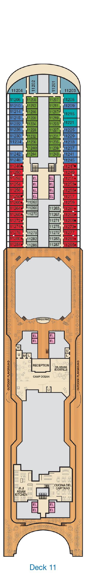 Carnival Panorama Deck Plans Cruiseind