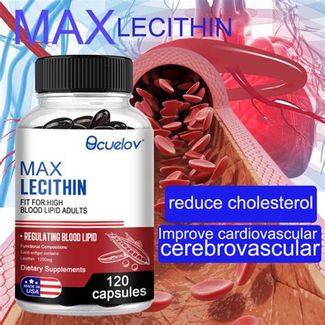 Soy Lecithin Supplement Promote Cardiovascular Health Metabolism Blood