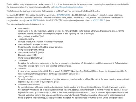 Fio Cli Command Dell Powerflex Performance Characteristics With Broadcom Bcm57508 Ethernet