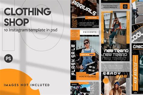 10 Clothing Store Instagram Stories