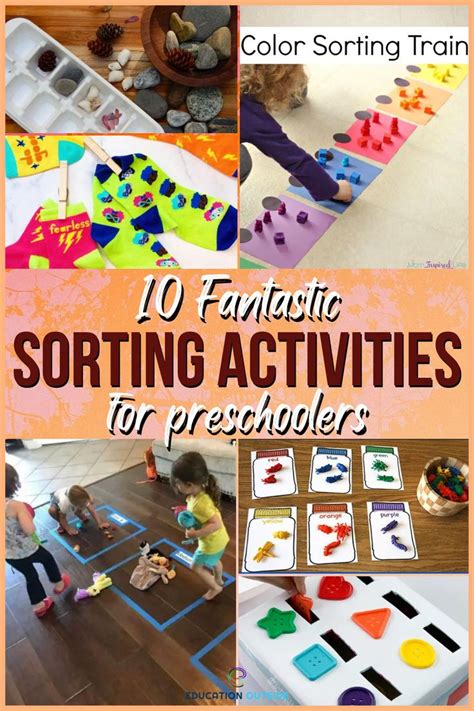 10 Fantastic Sorting Activities For Preschoolers Education Outside