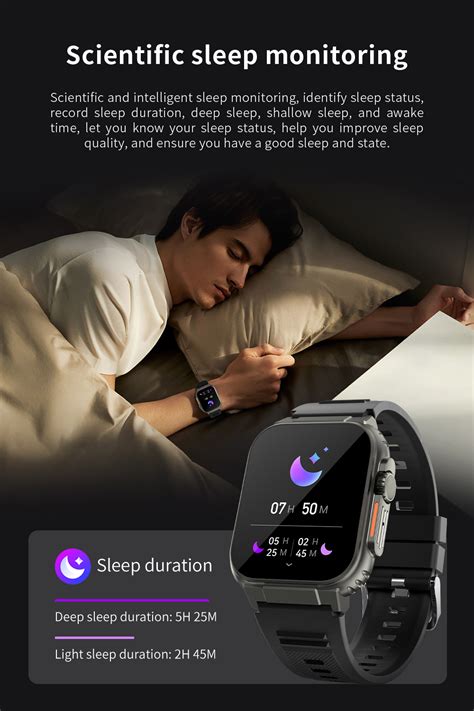 Relógio Inteligente Lige Masculino 196 Polegadas Full Touch 600mah