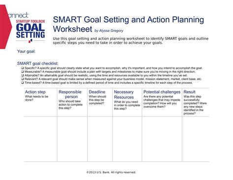 8+ BEST Goal Action Plan Template Free Ideas