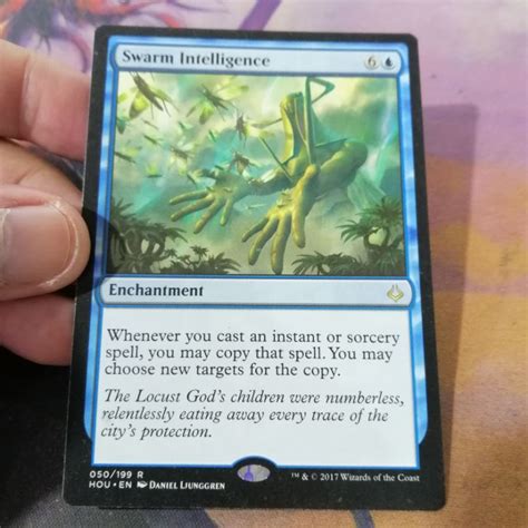 1 Swarm Intelligence Hou Mtg Magic Card Shopee Philippines