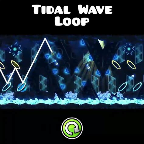 Tidal Wave Loop Geometry Dash Shorts Youtube